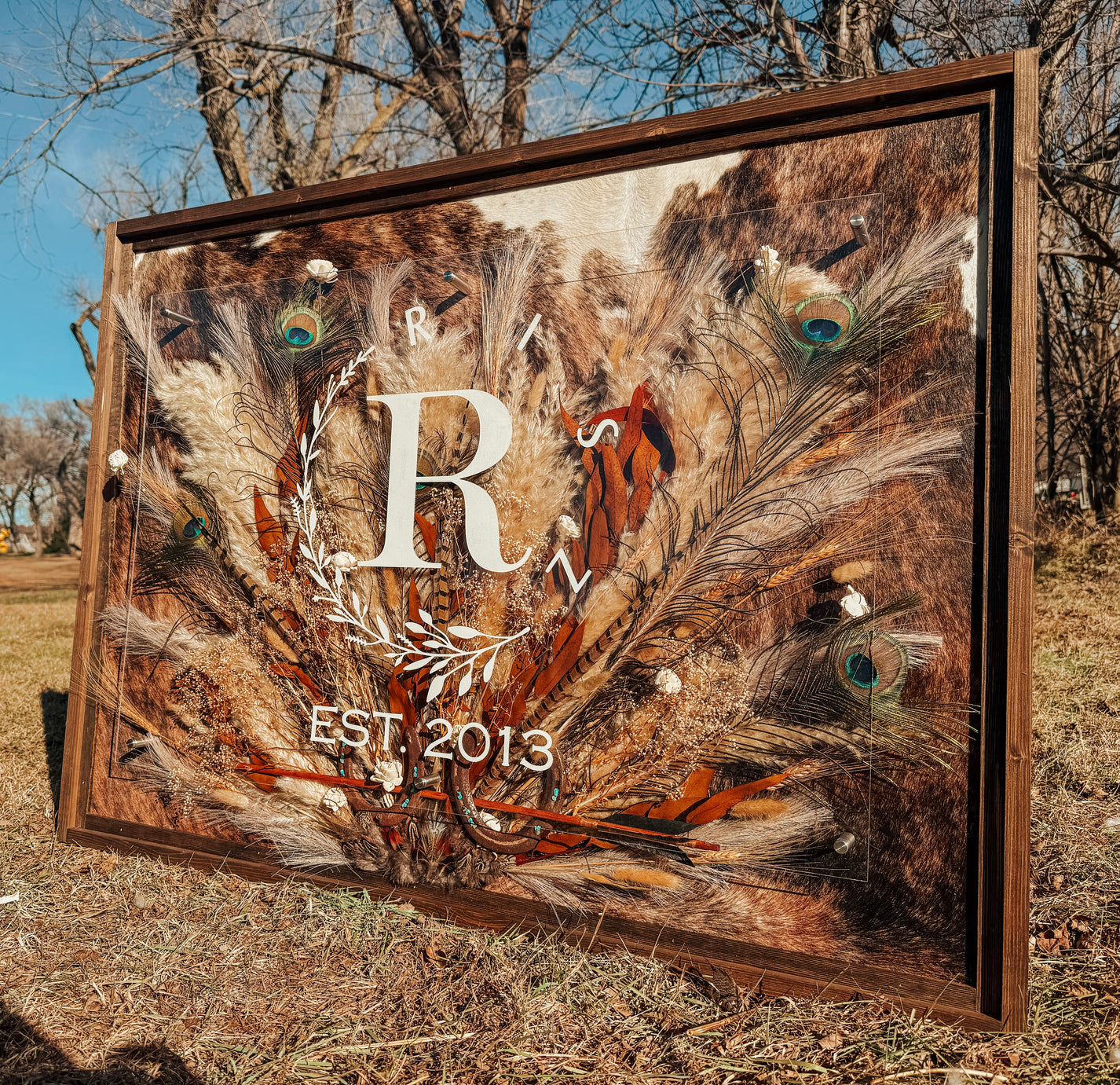 Live Hide Custom Sign – Brass Bunkhouse